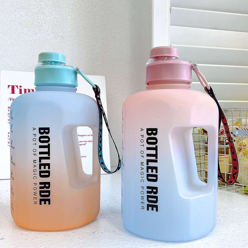 Jual OEM RB-C472 Botol Minum 2200ML Botol Minum Olahraga Ukuran Besar Tumblr Botol Gym Bottle ...