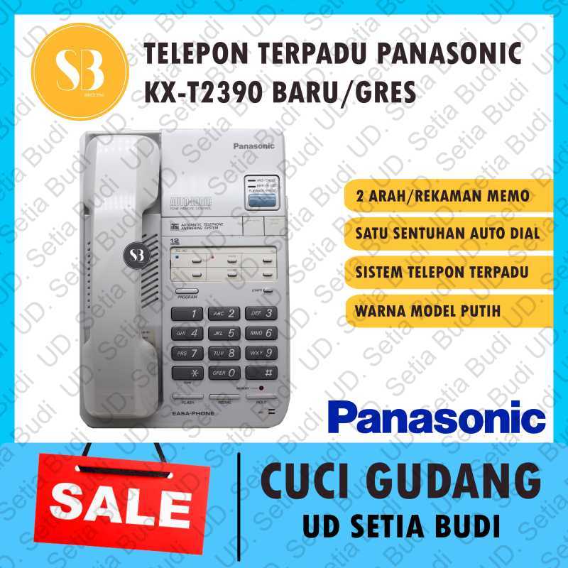 Daftar Harga Telepon Rumah Panasonic Pabx 🔥 Original & Spesifikasi ...