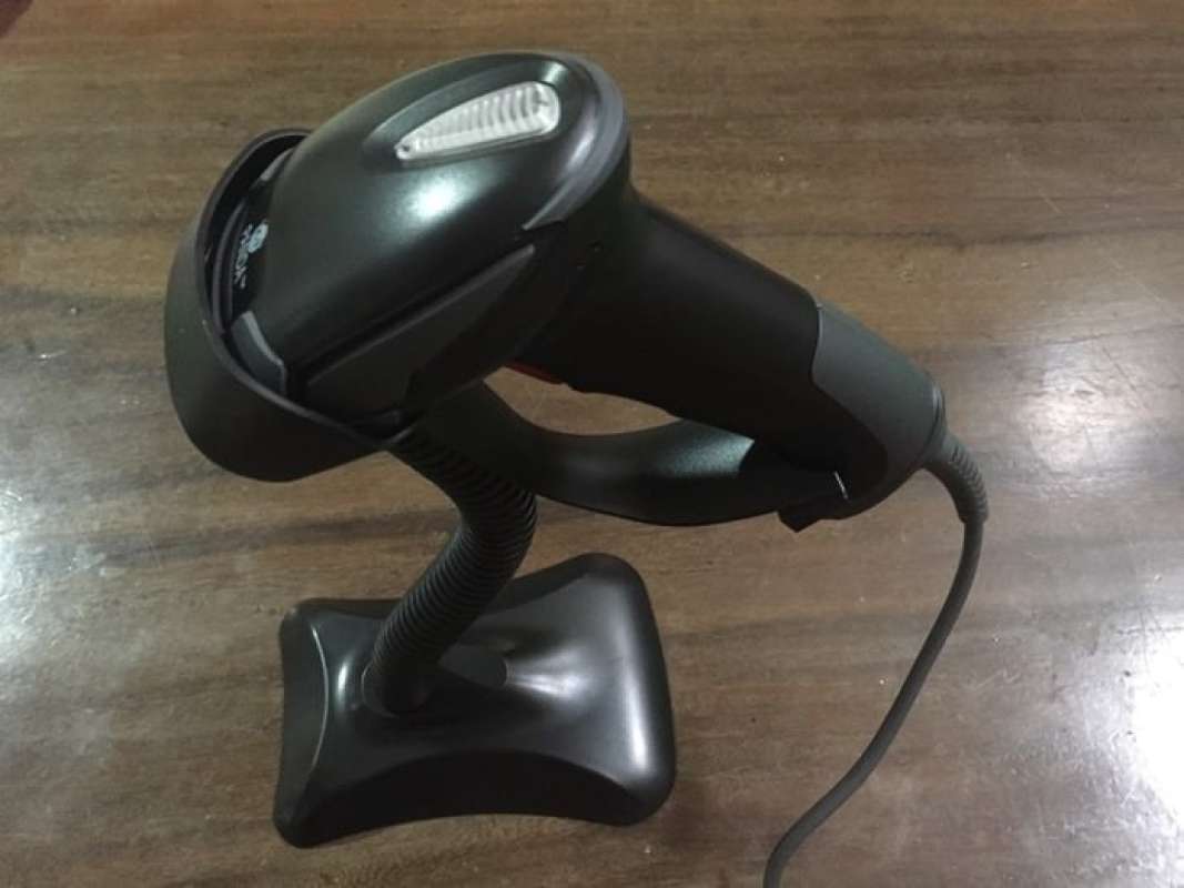 Jual Barcode Scanner Laser Panda Prj-900A Auto Sensor With Stand di ...