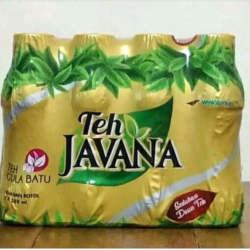 Promo Teh Javana Gula Batu 350ml X12 Botol Diskon 17% Di Seller ...