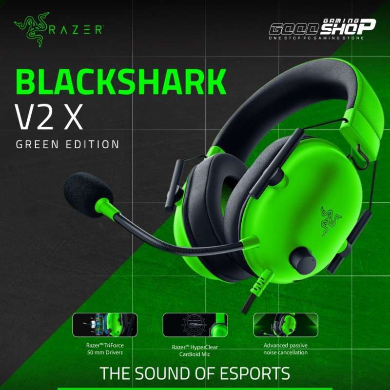 Promo Razer Blackshark V2 X - Gaming Headset Diskon 5% Di Seller Good ...