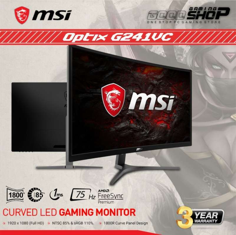 Jual MSi Optix G241VC - Gaming Monitor di Seller GOOD GAMING SHOP ...