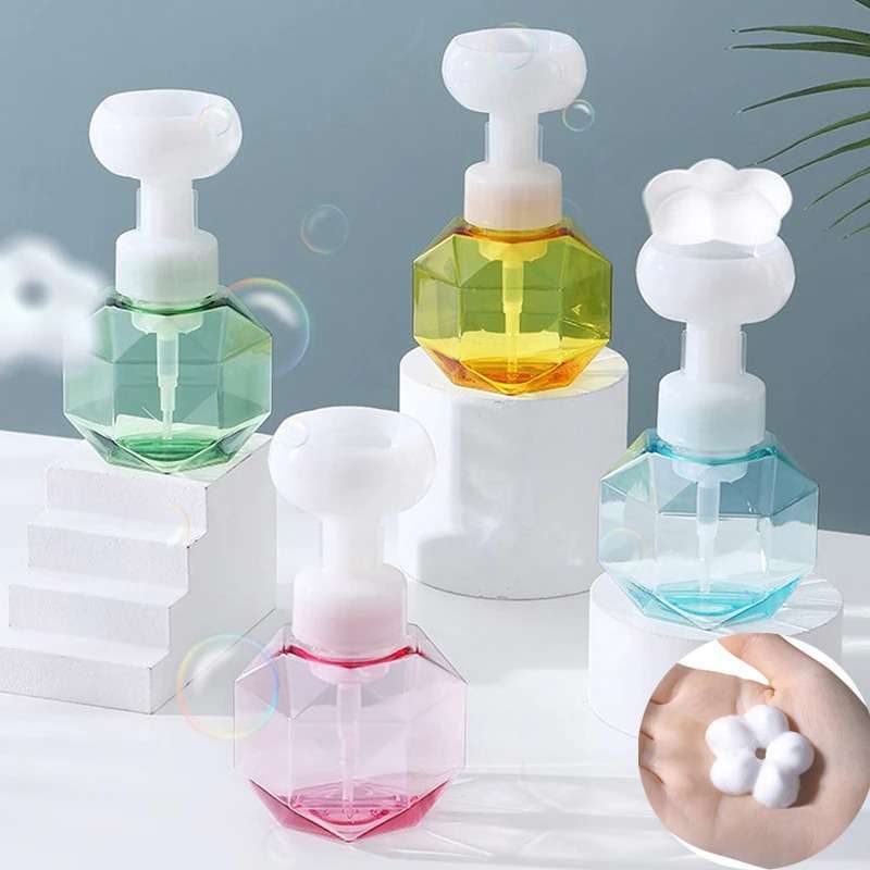 Jual Pump Dispenser Botol Sabun Cuci Tangan Foam Busa Motif Bunga 300ML ...