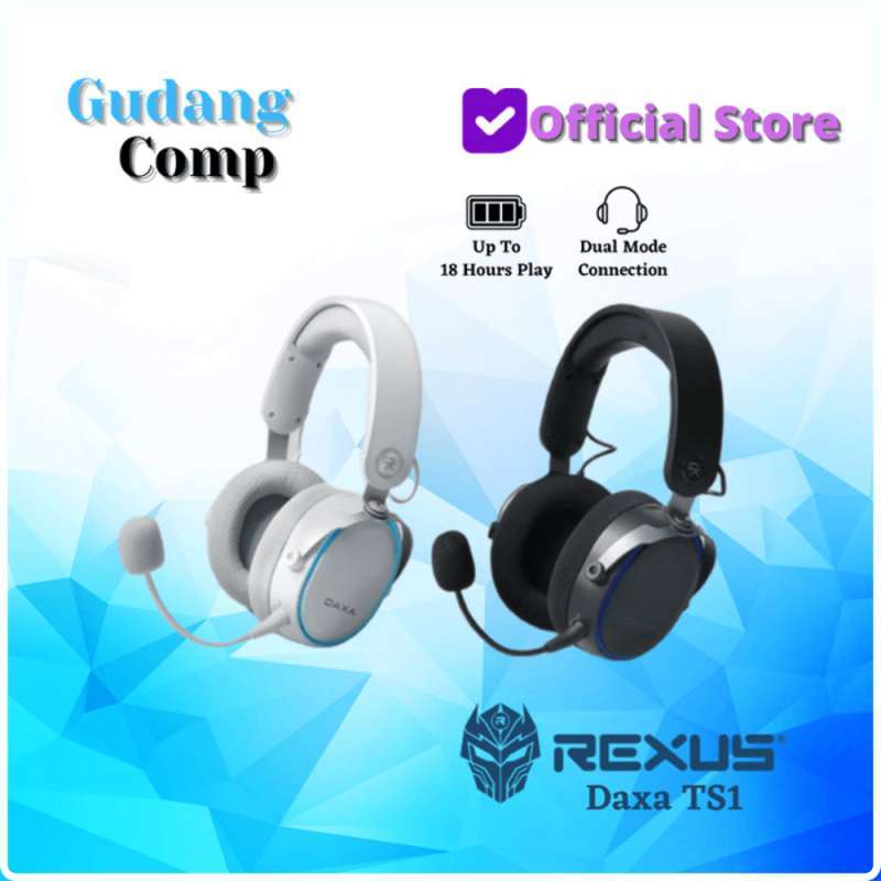 Promo Rexus Daxa Ts1 Gaming Headset True Sound Wireless Kode 249 ...