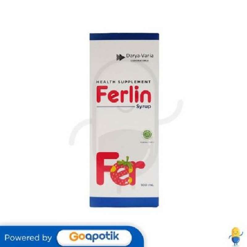 Jual FERLIN SIRUP 100 ML di Seller Apotek Melati - Lengkong Karya, Kota ...