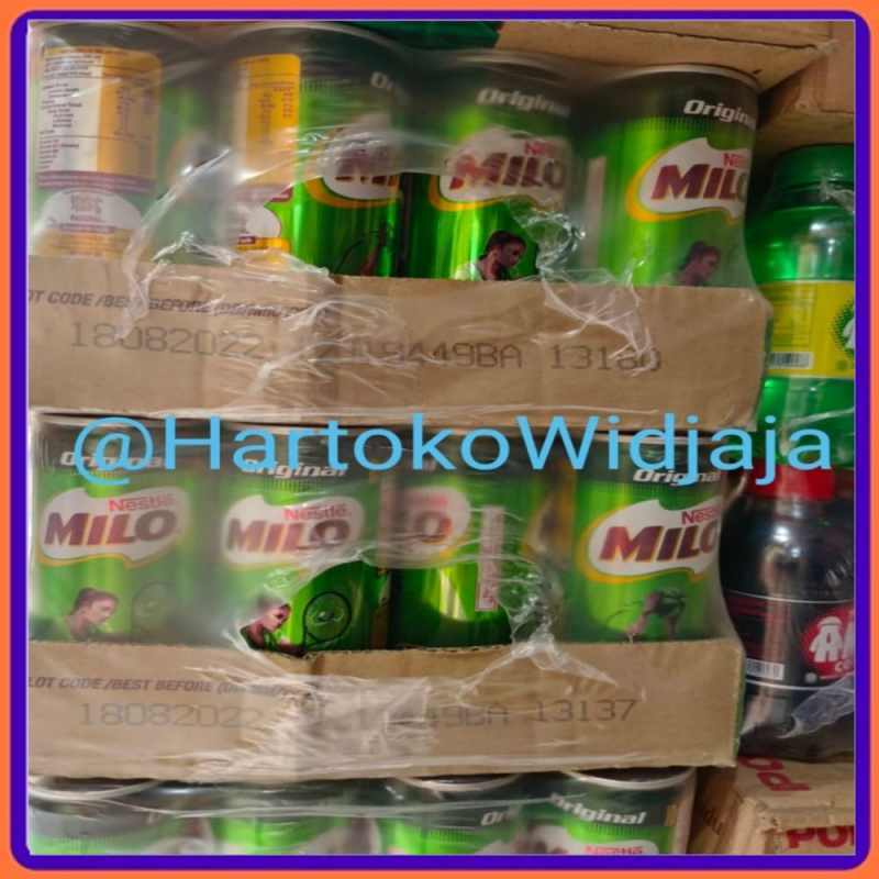 Promo Susu Milo Kaleng Coklat Active Go Uht 240ml Dus Isi 24 Kaleng ...