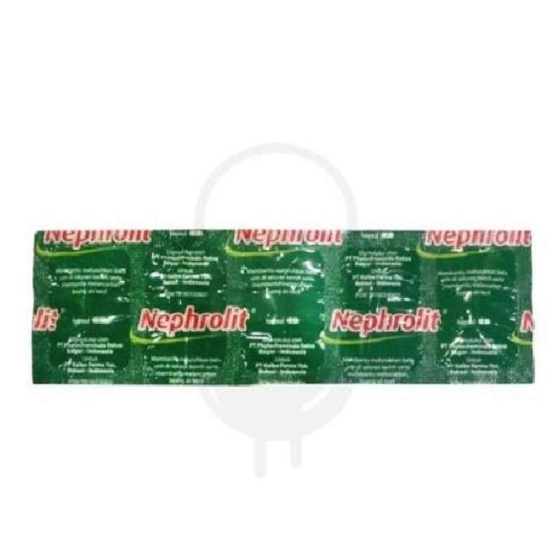 Jual NEPHROLIT STRIP 5 KAPSUL di Seller Apotek Melati - Lengkong Karya ...