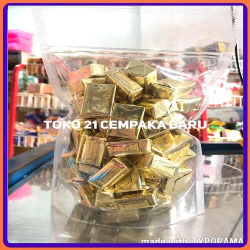 Promo Delfi Treasures Golden Almond 1Kg Coklat Cokelat Treasure Kiloan ...