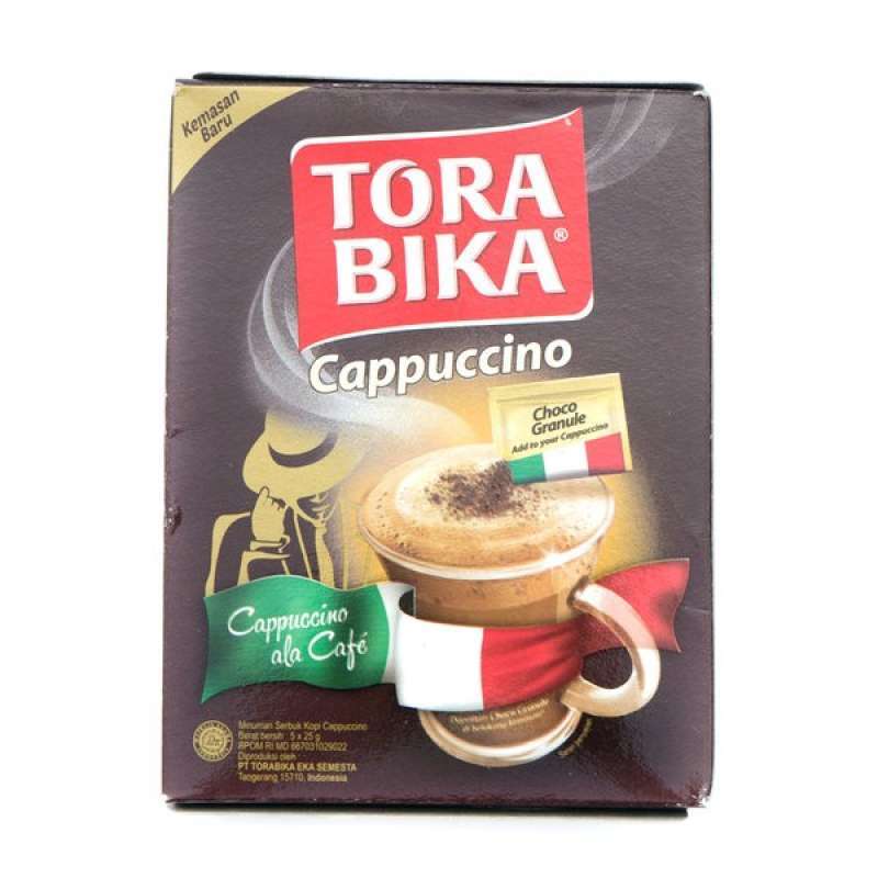 Promo Torabika Cappucinno Coffee 5 Sachet - Tora Bika Kopi Capucino Isi ...