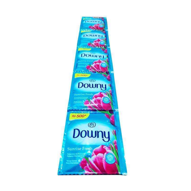 Jual Downy Sunrise Fresh Biru [11 mL/ 720 sachet / DUS] BIRU di Seller ...