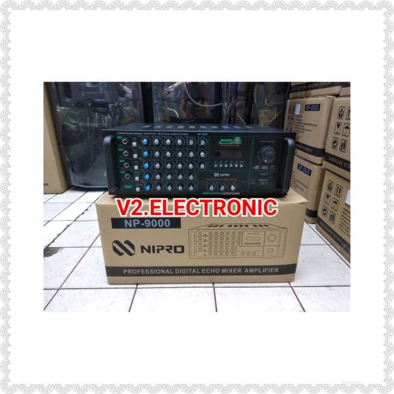 Jual Power Amplifier Mixing NI-PRO NP-9000 USB - BT [ ORIGINAL ] di ...