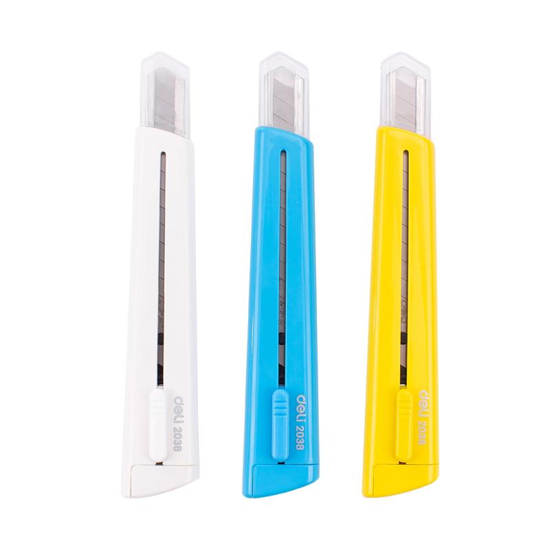 Jual Deli Cutter Kecil / Small Cutter - 3C Blade baja SK5 keras E2038 ...