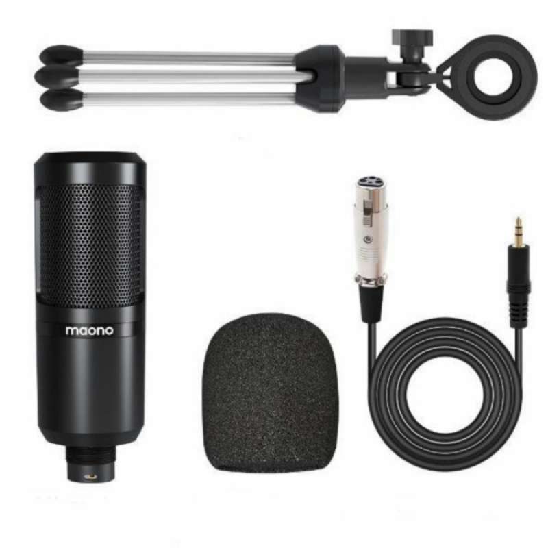 Jual Maono Au-pm360tr - Recording Microphone With Xlr To 3.5mm Trs Cable Di Seller Tubruks ...
