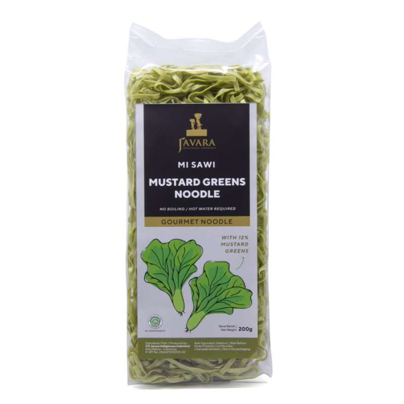 Promo Mie Sawi hijau Javara | Javara Mustard Green Noodle Diskon 4% di ...