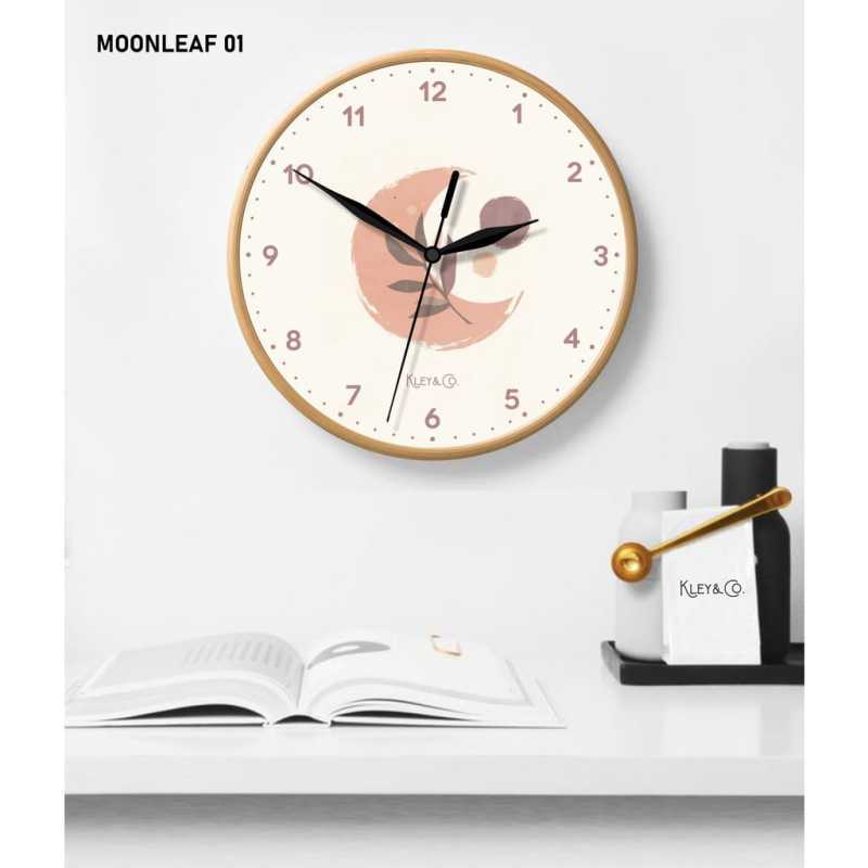 Jual JAM KAYU MINIMALIS/JAM DINDING KAYU/JAM CUSTOM MODEL KAYU 30 CM ...