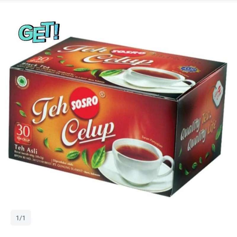 Jual Teh Sosro Celup Isi 30 Pcs Di Seller Best Mart - Pamulang Barat ...