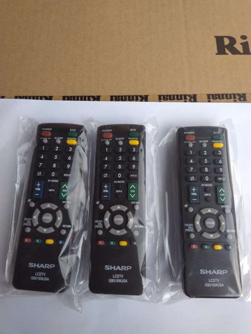 Jual Remote LED Sharp cocok untuk semua tipe sharp semi original di ...