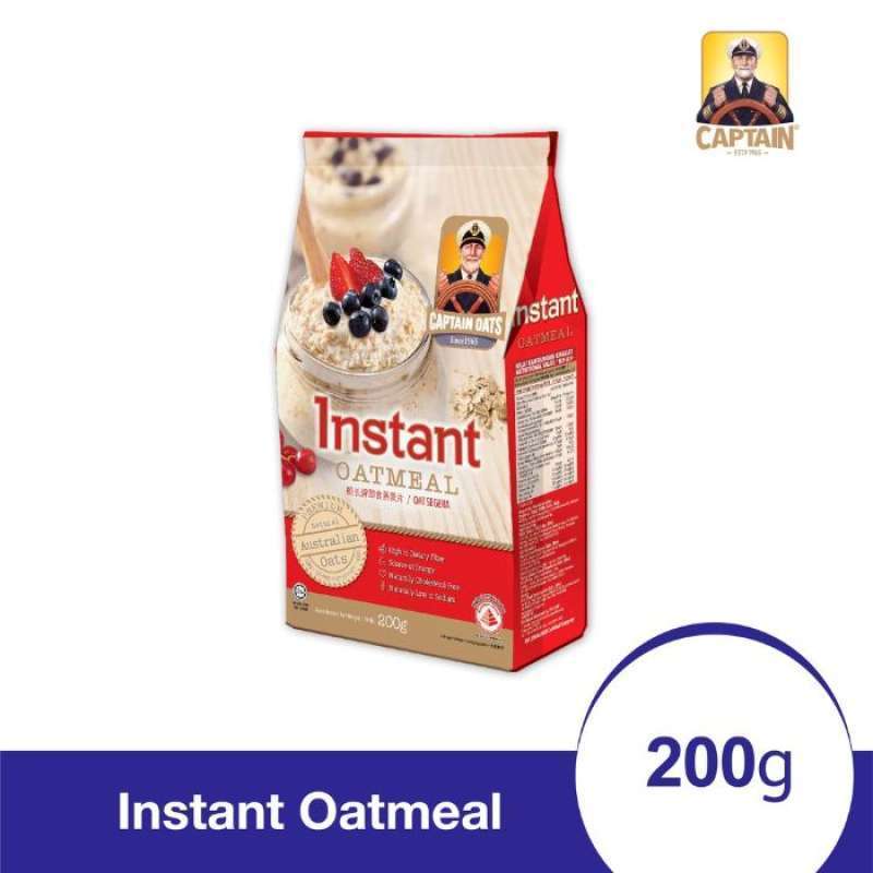Jual Captain oats instant 200gr di Seller Farmers Market Graha Bintaro ...