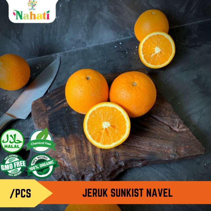Jual Buah Jeruk Sunkist Navel Buah Segar Premium - Pcs Halal di Seller ...
