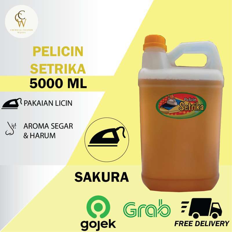 Jual Pelicin Setrika Pakaian Laundry 5 Liter di Seller ChemicalCleaner ...
