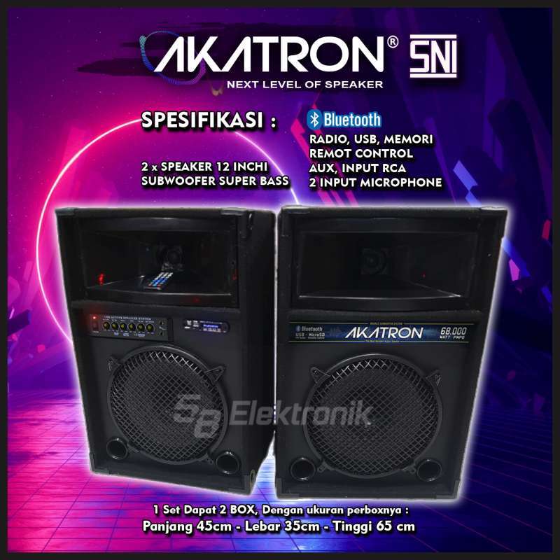 Speaker Inc Watt Besar Garansi Resmi Indonesia Harga Murah Mei