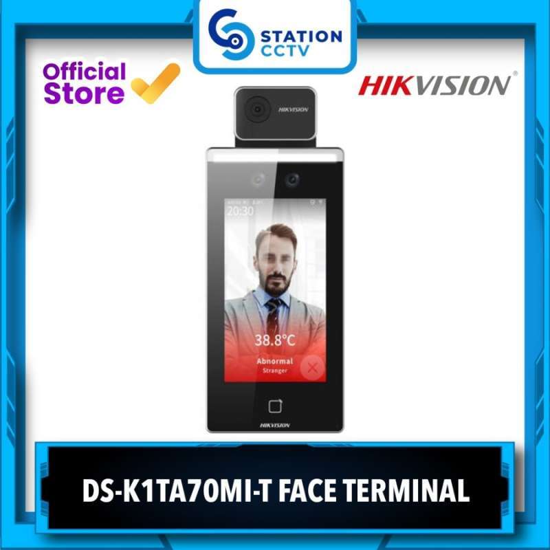 Jual HIKVISION DS-K1TA70MI-T Face Recognition Access Thermometer ...