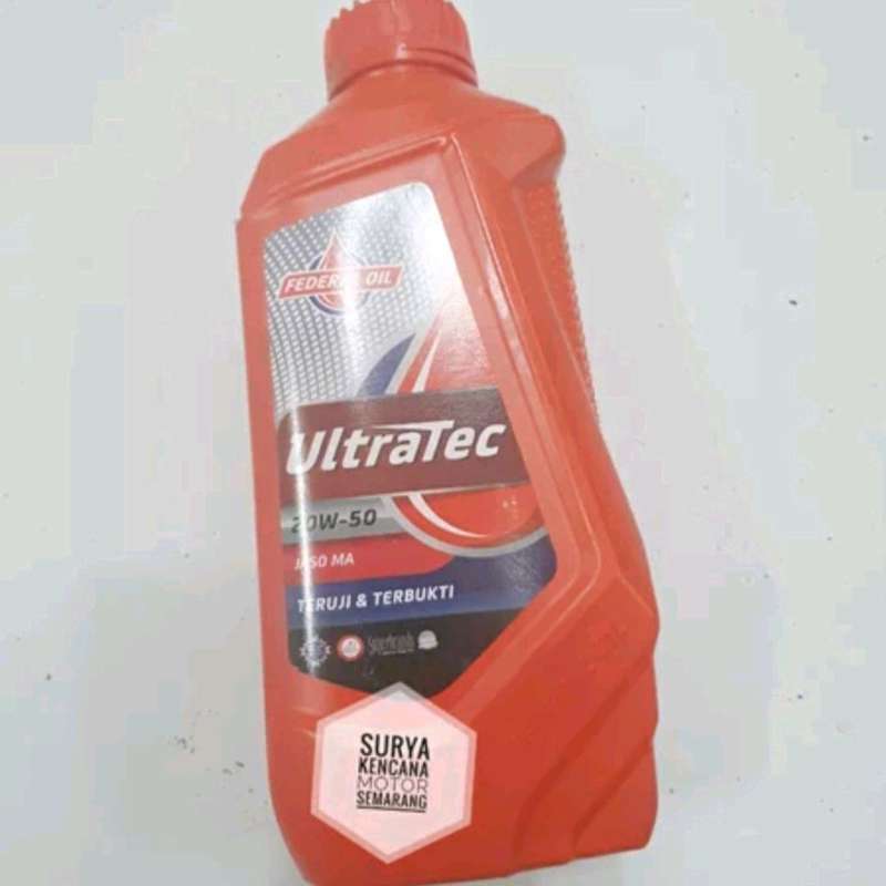 Jual Oli mesin Federal Ultratec 1L 4Tak 20W 50 Honda Yamaha Suzuki ...