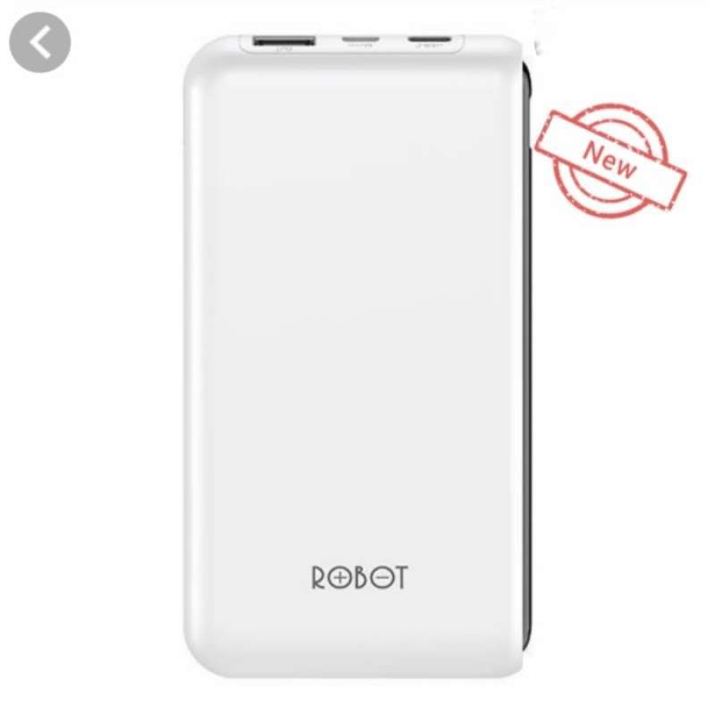 Jual Power Bank Robot Rt180 10000Mah Dual Input Type C & Micro di ...