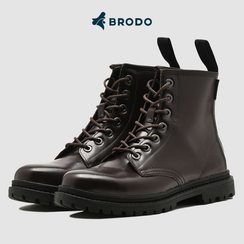 Jual Brodo - Sepatu Alpha Urban Boots Dark Choco Bs Di Seller Brodo ...