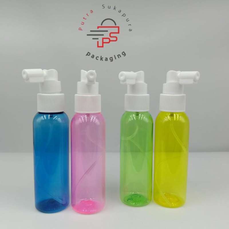 Jual Botol Spray 100ml Pet Long Nozzle Putih/ Botol Plastik/ Spray 100 ...
