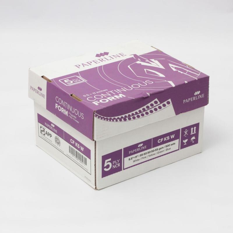 Jual Kertas Continuous Form 4 Ply Paperline Original Harga Termurah ...