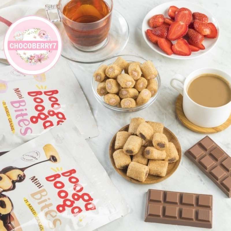 Jual Booga Booga Mini Bites - Chocolate Flavour 80gr Di Seller ...