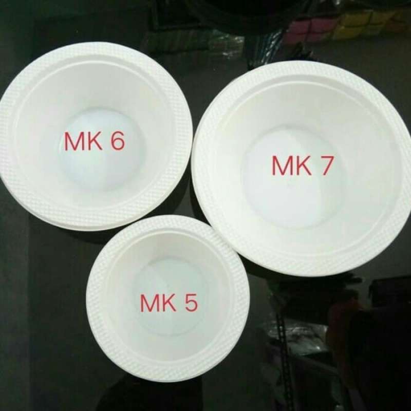 Jual Mangkok Plastik Kecil Mk5 Putihsusu Isi 50pcs Di Seller Poppyy