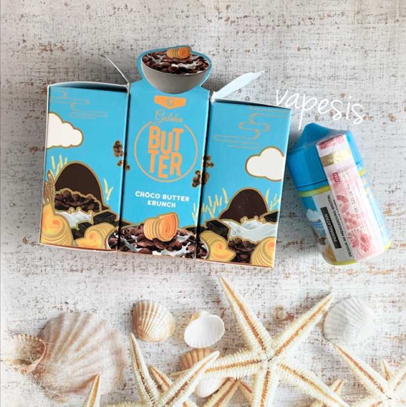 Promo Golden Butter V3 Choco Butter Krunch Sereal Chocolate 60ml Diskon ...