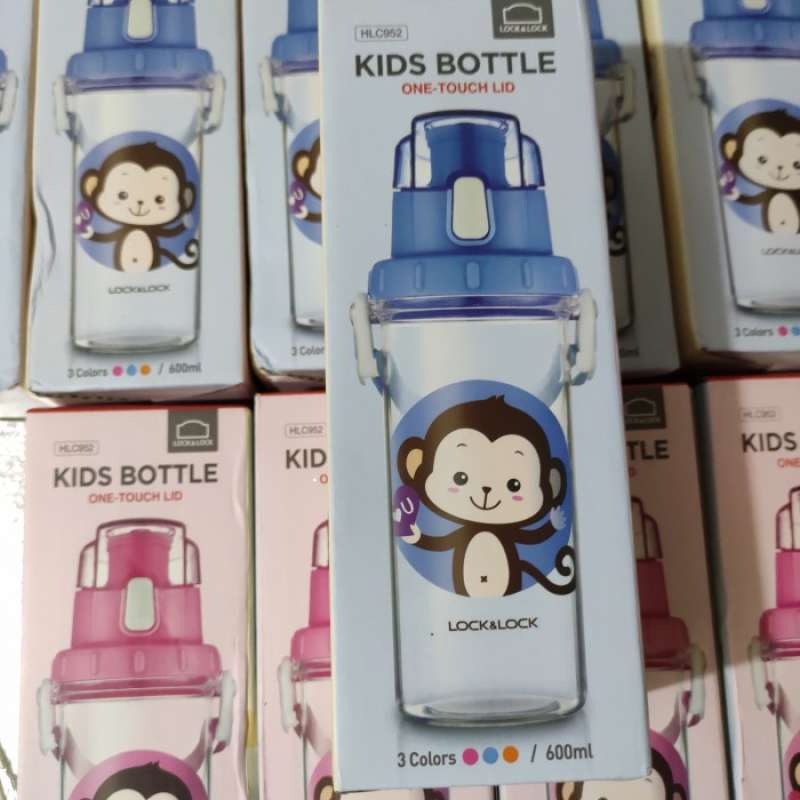 Promo Lock N Lock Botol Anak 600 Ml One Touch Lid Original Diskon 31% ...