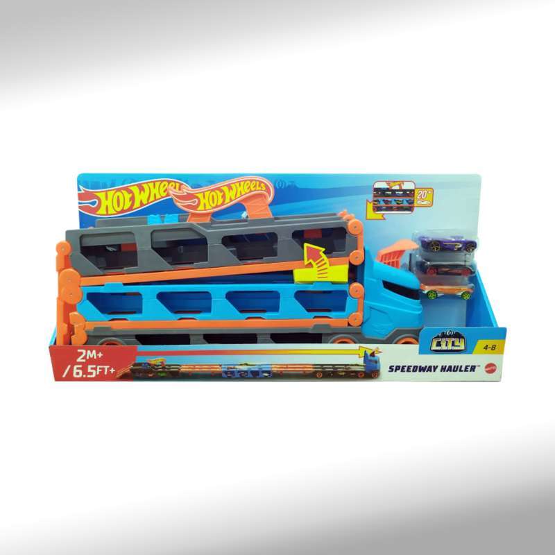 Jual HotWheels Hot Wheels City Speedway Hauler Original GVG37 di Seller ...
