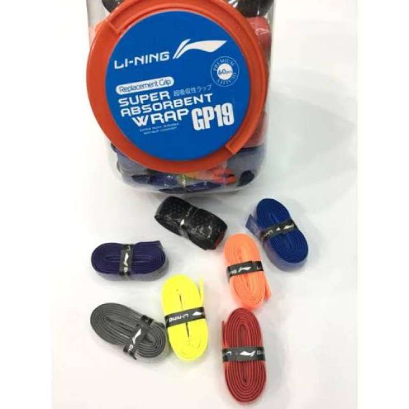 Jual LINING GP 19 GRIP BADMINTON ORIGINAL di Seller Nusantara Sport ...