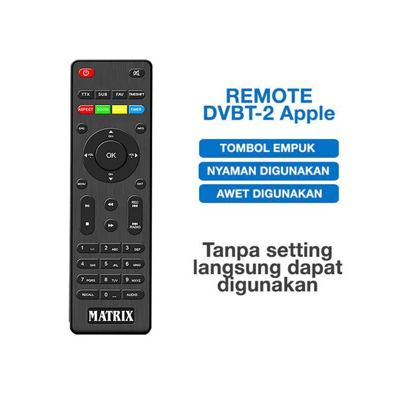 Jual Set Top Box Matrix Apple Dvbt-2 Stb Antena Converter Tv Tabung ...