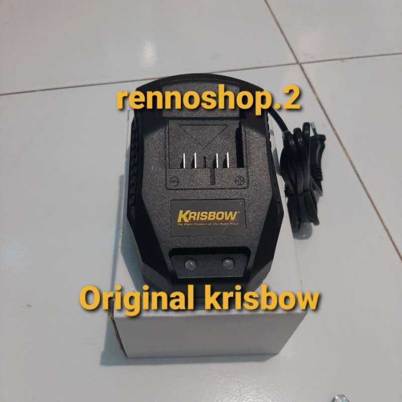 Promo Charger Battery Cordless 18V Krisbow Diskon 10% di Seller Lamih ...