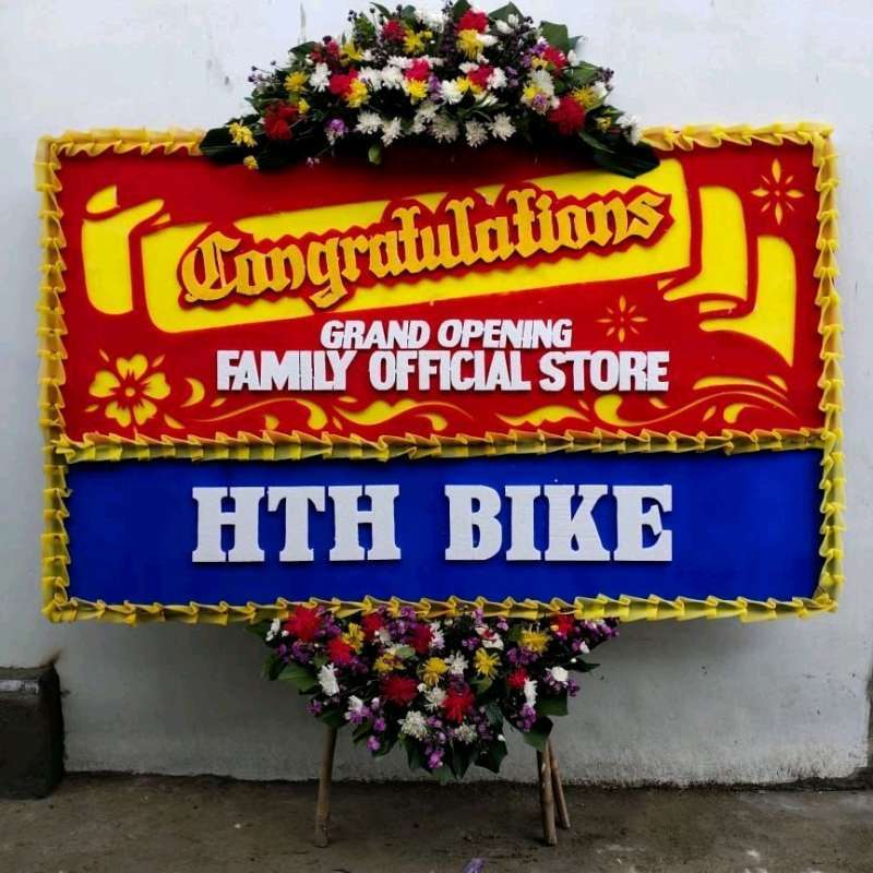 Jual Karangan Bunga Papan Standard 125x2m Di Seller M Florist ...