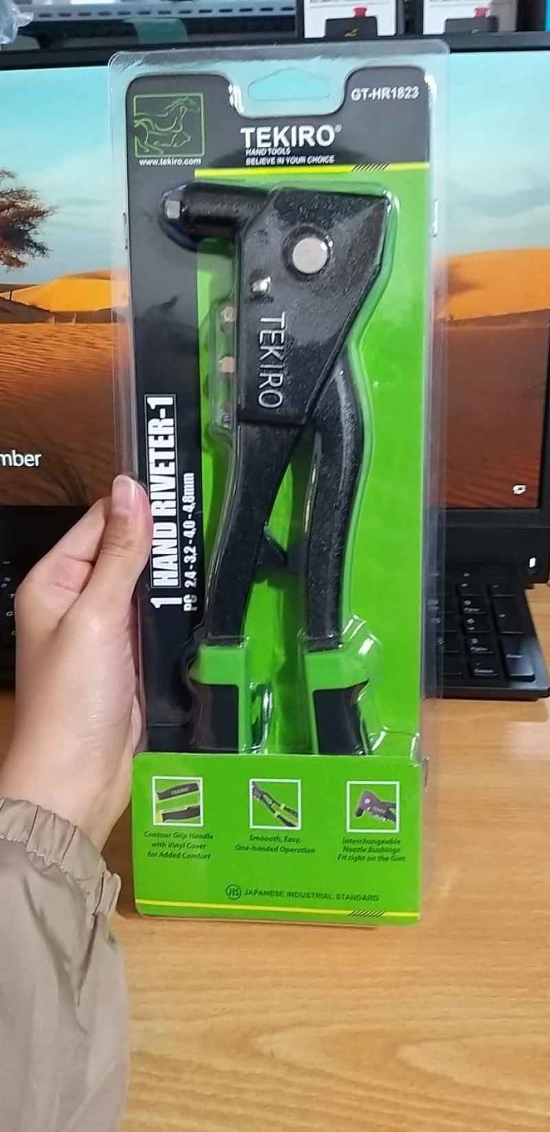 Promo Tekiro Tang Rivet Ripet Aluminium Hand Riveter Tembakan Paku Gt ...
