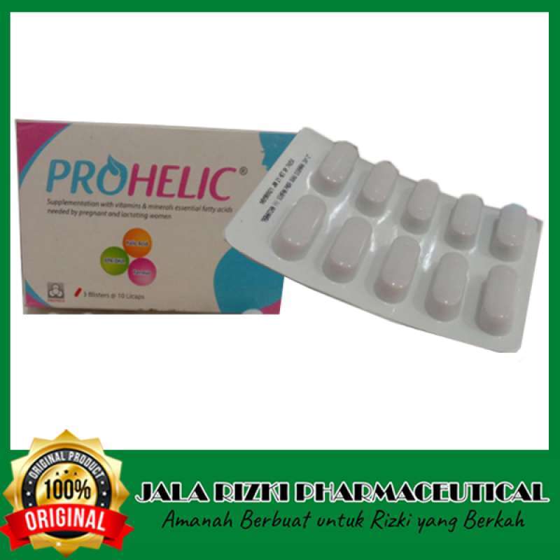 Jual PROHELIC - 1 STRIP @10 Kapsul di Seller Jala Rizki Pharmacy - Pal ...