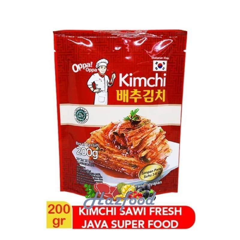 Jual Kimchi Sawi Fresh / Kimchi Halal / Kimchi Korea 200g - Makanan ...