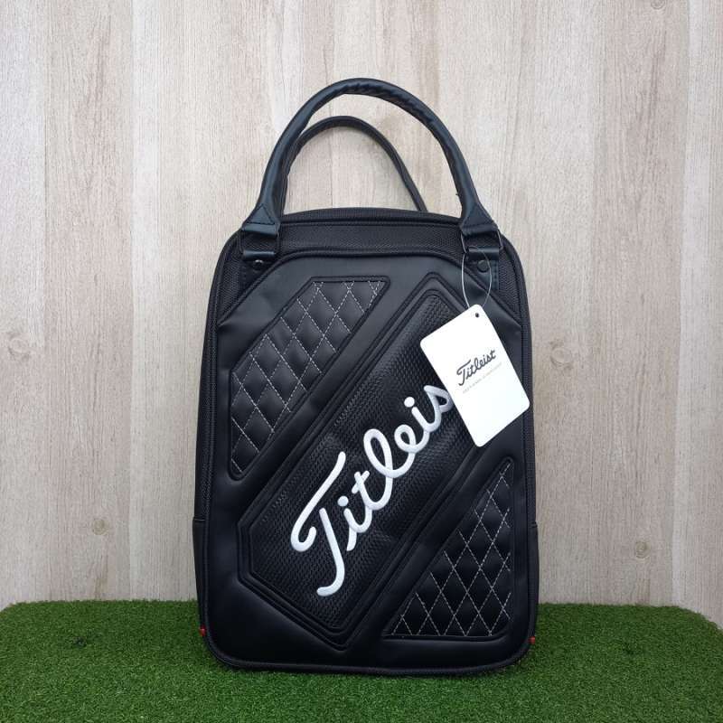 Jual Golf Shoes Bag Tas Sepatu Premium - A - Full Black di Seller REYA ...