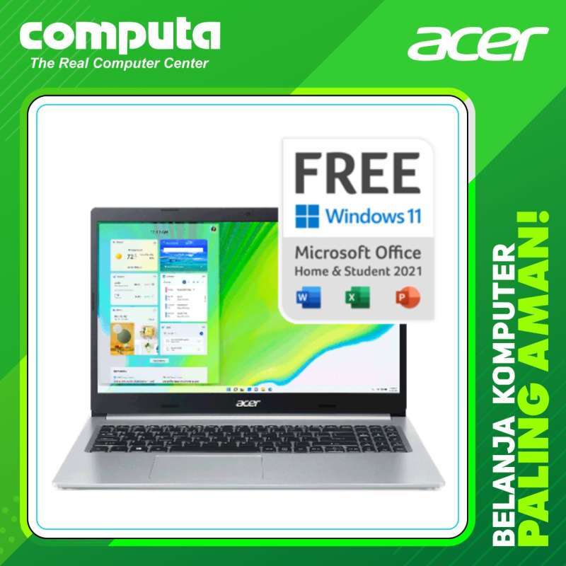 Jual Acer ASPIRE 5 A515 45 R0J0 [AMD Ryzen 3 5300U; 15,6 FHD; 8Gb ...
