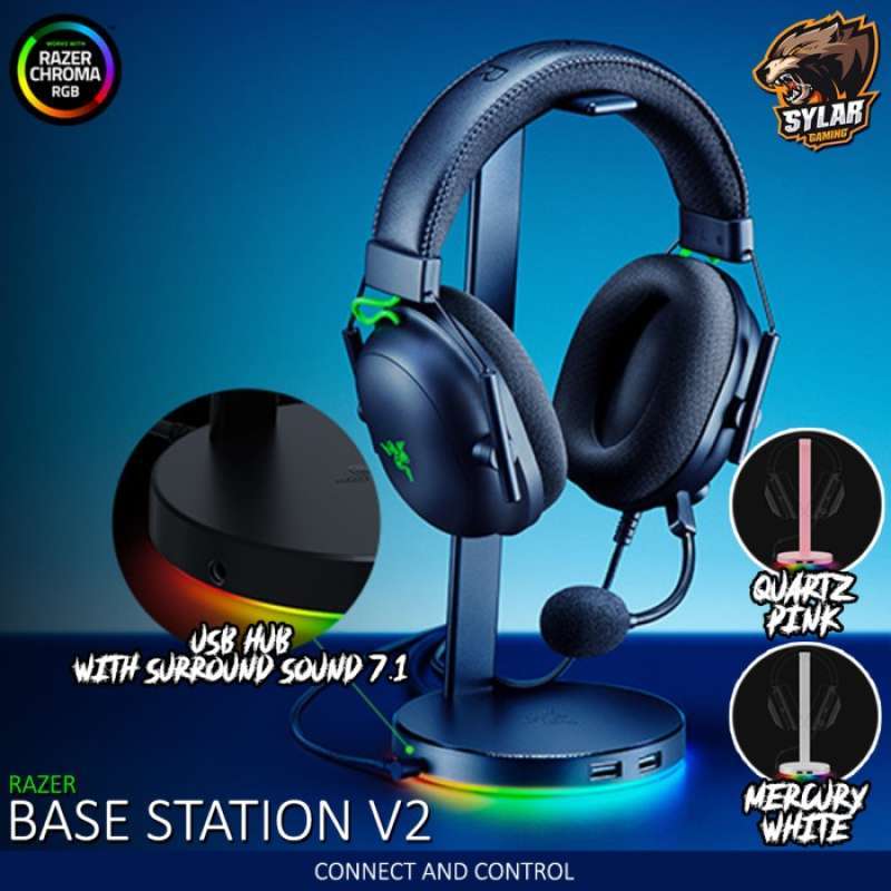 Promo Razer Base Station V2 Chroma Headset Stand Diskon 10% di Seller ...