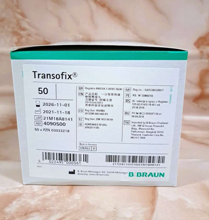 Jual Transofix Bbraun Ecer/ Satuan/ Alat Tusuk Cairan Infus Braun Di ...