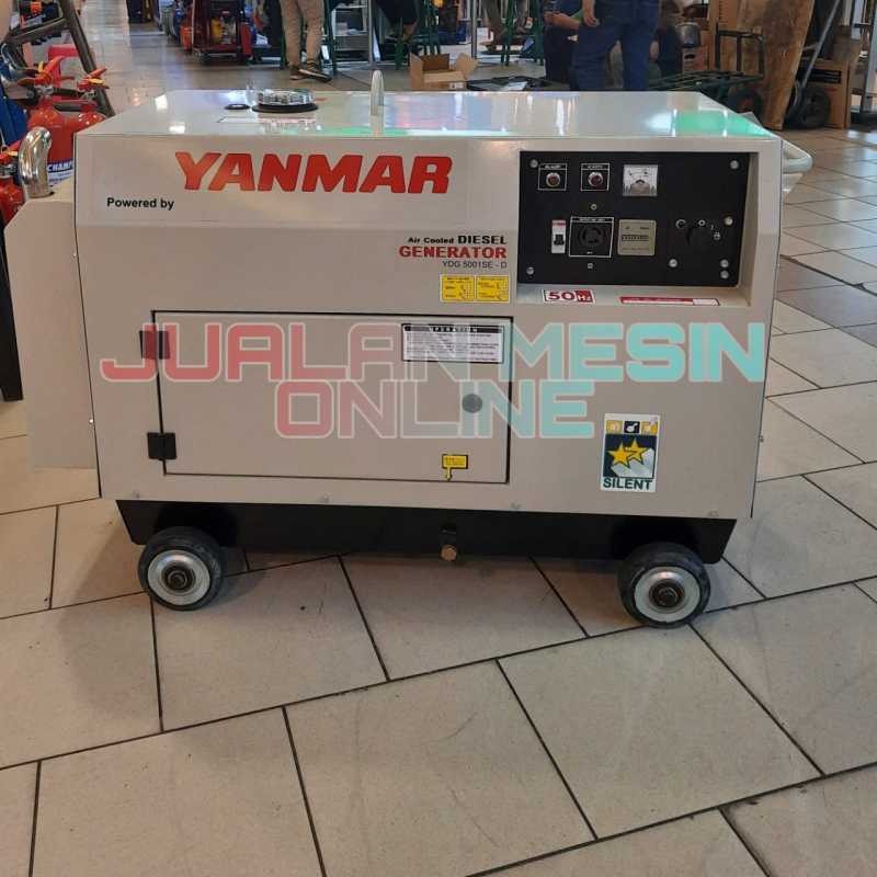 Jual Genset Silent Diesel 5 Kva Yanmar Ydg5001se Di Seller Jualan Mesin ...
