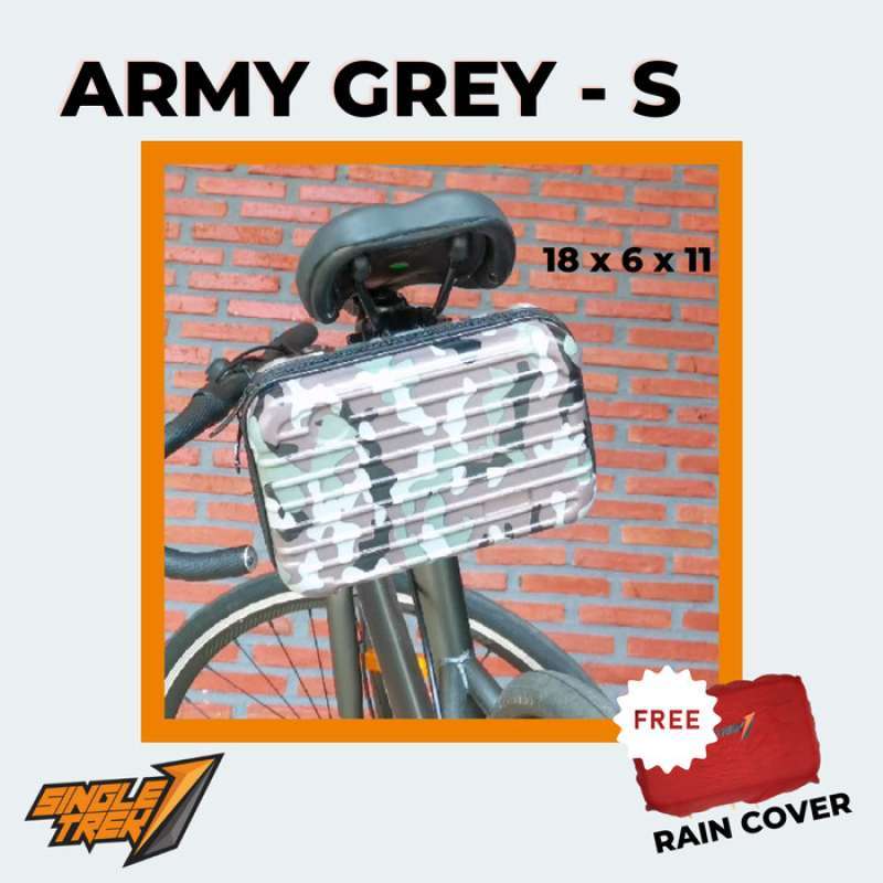 Jual Tas Koper Sepeda Anti Pecah Mini Handlebar atau Bawah Sadel Army ...