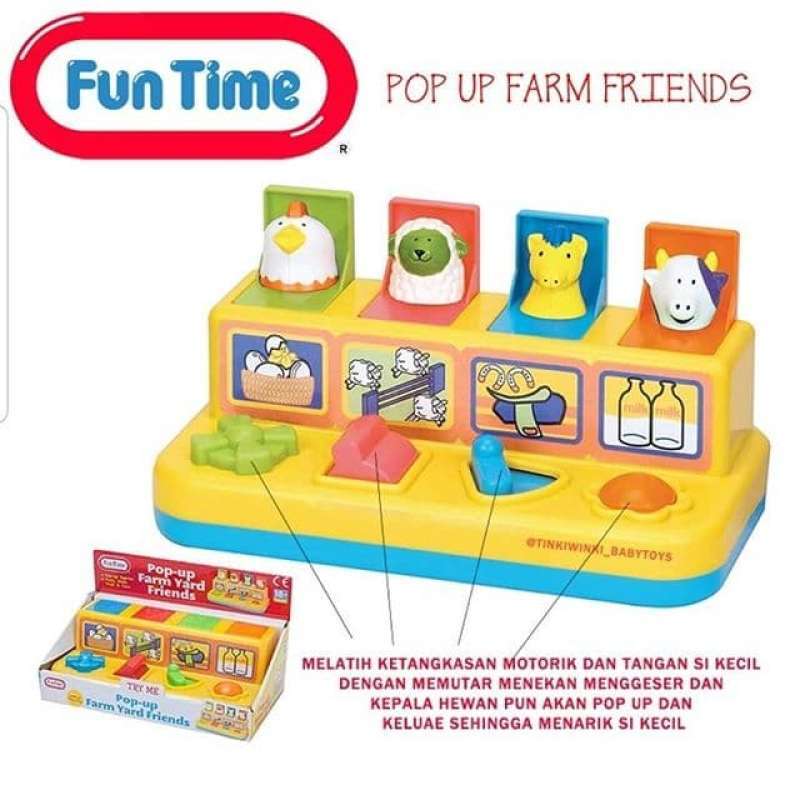Jual Fun Time Pop Up Farm Friends Di Seller Smart Kids Toys ...